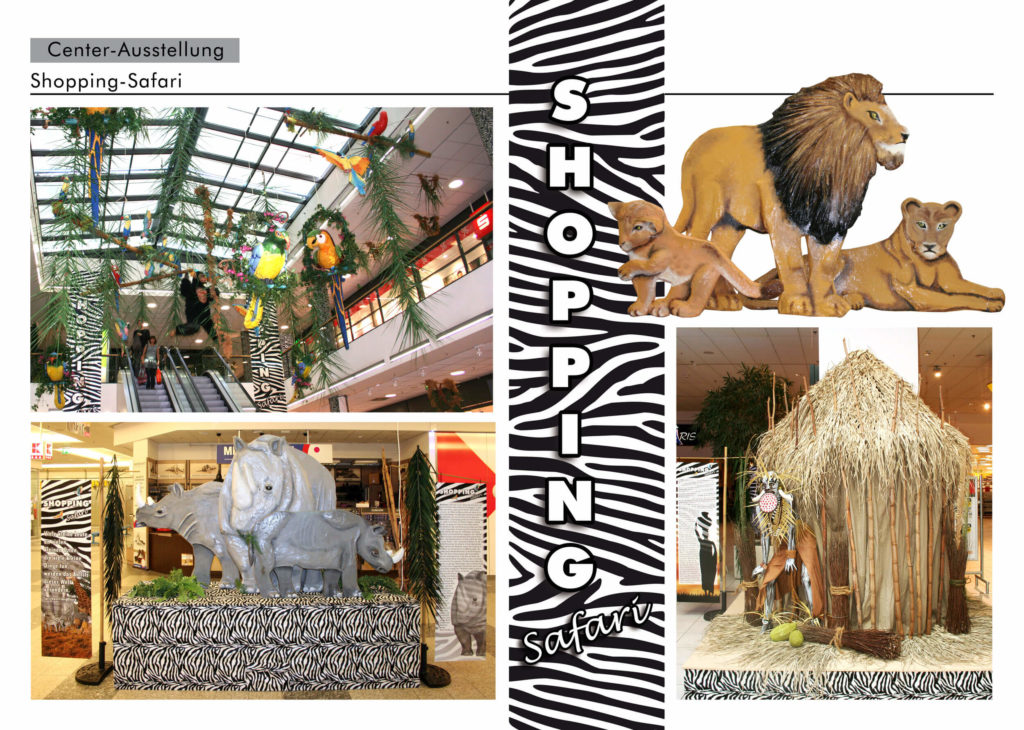 Shopping Safari - Living Malls by Randolph Hopp