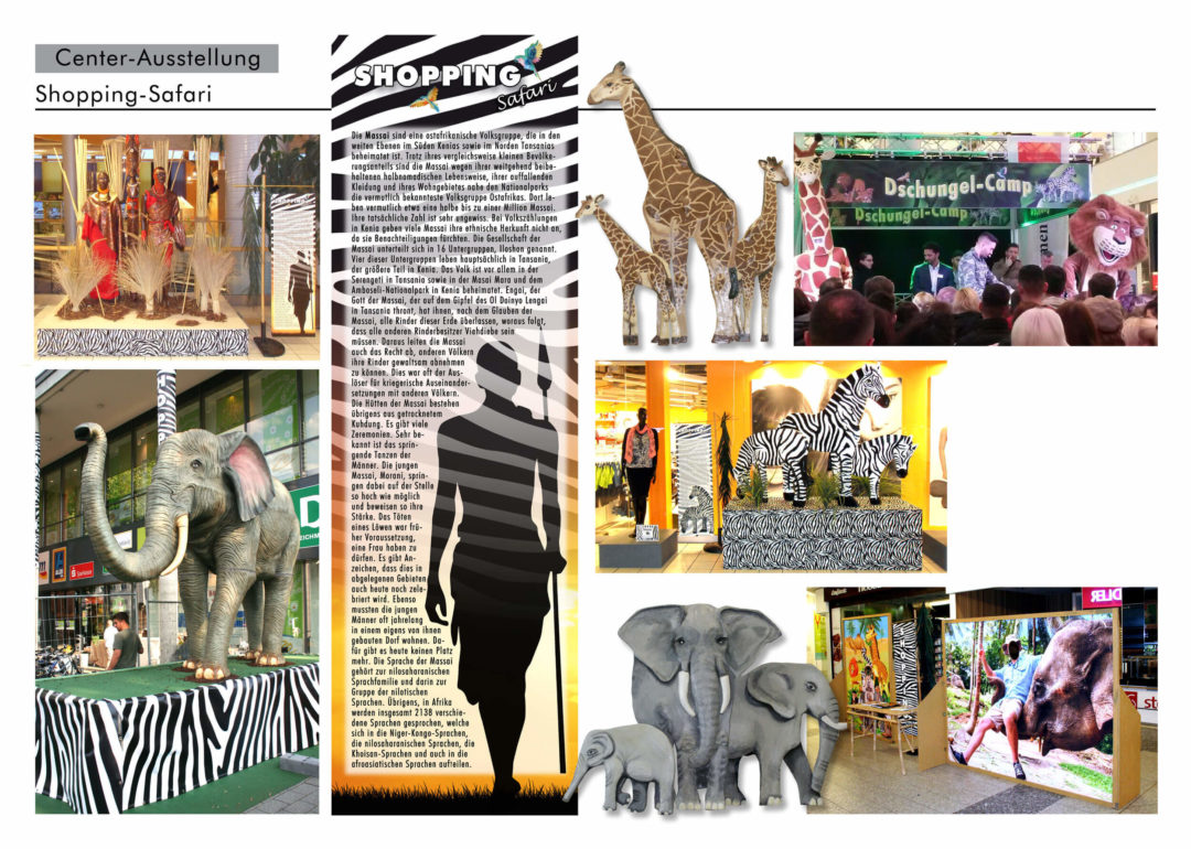Shopping Safari - Living Malls by Randolph Hopp